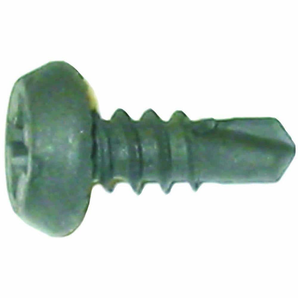 Drive Straight 7 x 7/16 in. Fine Phosphate-Plated Steel Pan-Head ...