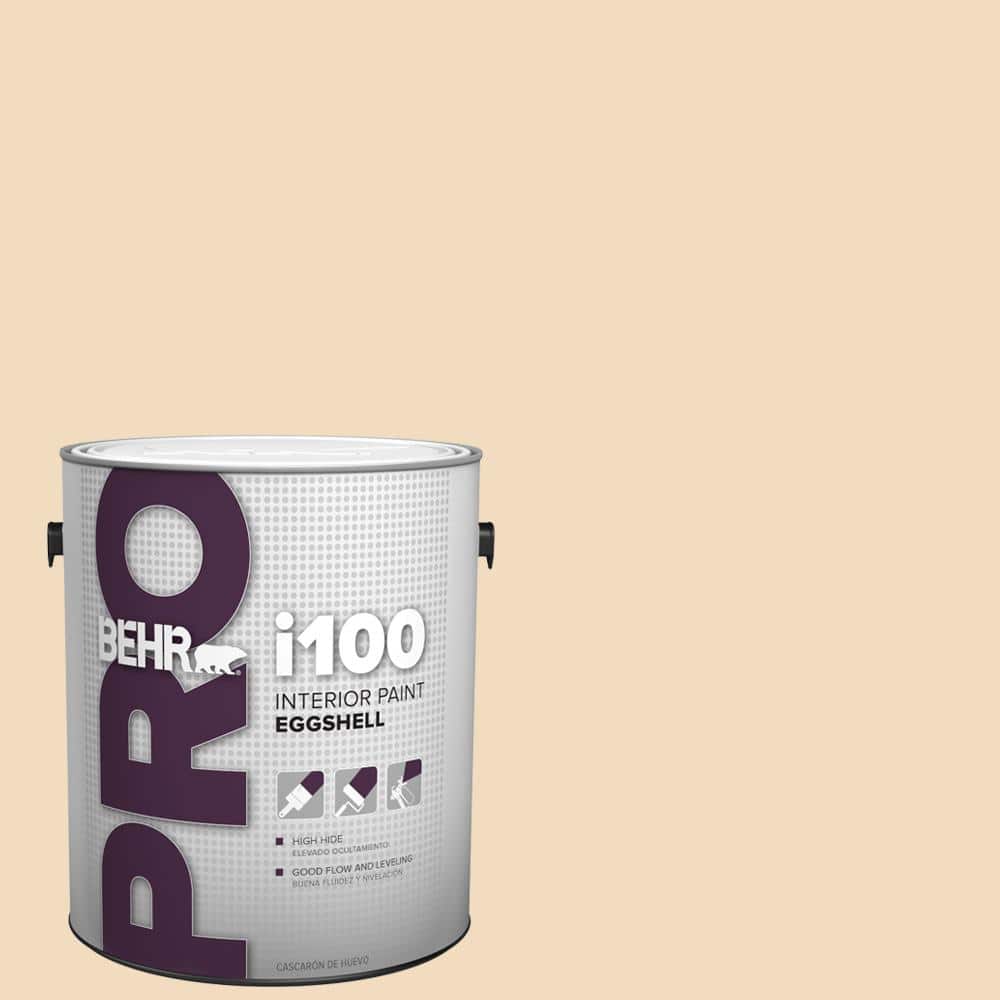 BEHR PRO 1 gal. #S270-1 Frosted Toffee Eggshell Interior Paint PR13001 ...