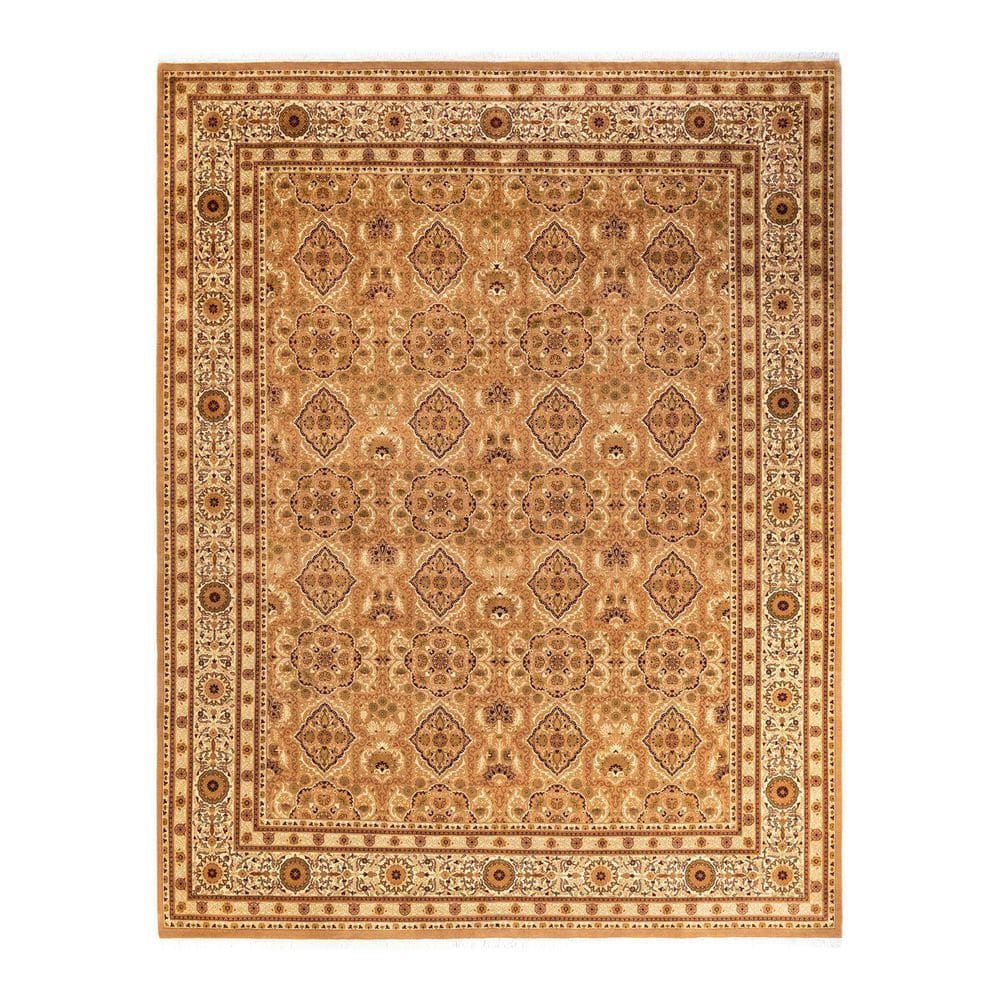 Solo Rugs Mogul One-of-a-Kind Traditional Brown 8 ft. 3 in. x 10 ft. 9 ...