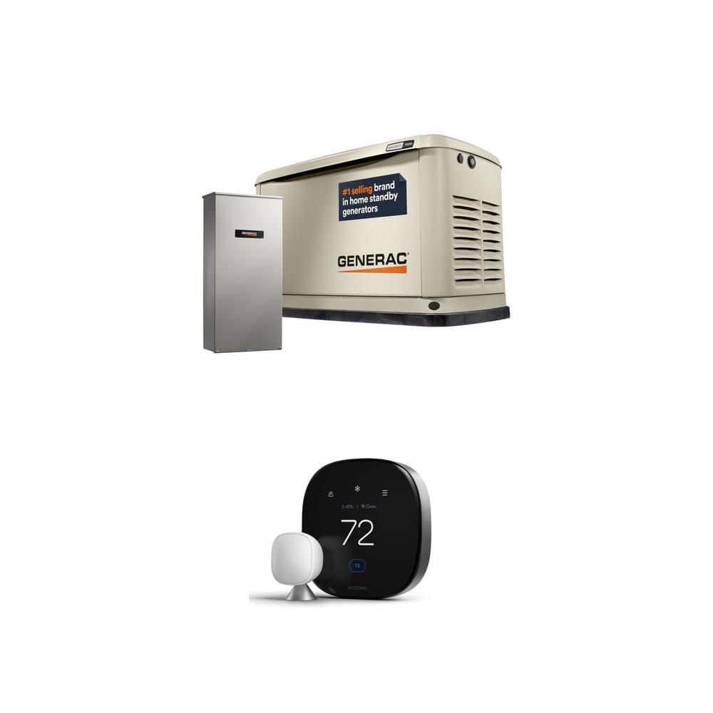 Guardian 18000/17000-Watt Whole House Generator with Wi-Fi, 200-Amp ...