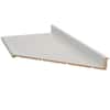 Hampton Bay 6 ft. Right Miter Laminate Countertop in Matte Sea Salt ...