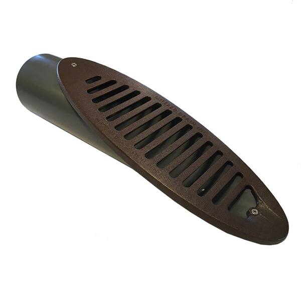 Have a question about Mitered Drain 4 in. Brown Angled Mitered Drainage ...