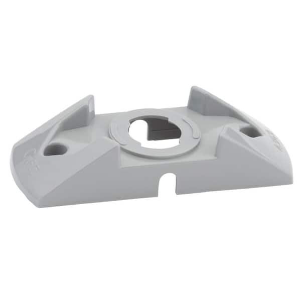Grote Surface Mount Bracket - Gray 43690 - The Home Depot