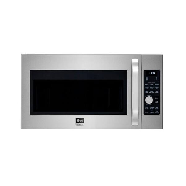 LG 1.7 cu. ft. Over the Range Convection Microwave in Stainless Steel ...