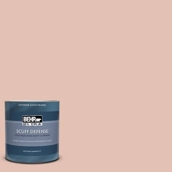 BEHR ULTRA 1 qt. #S180-2 Sunwashed Brick Extra Durable Satin Enamel ...
