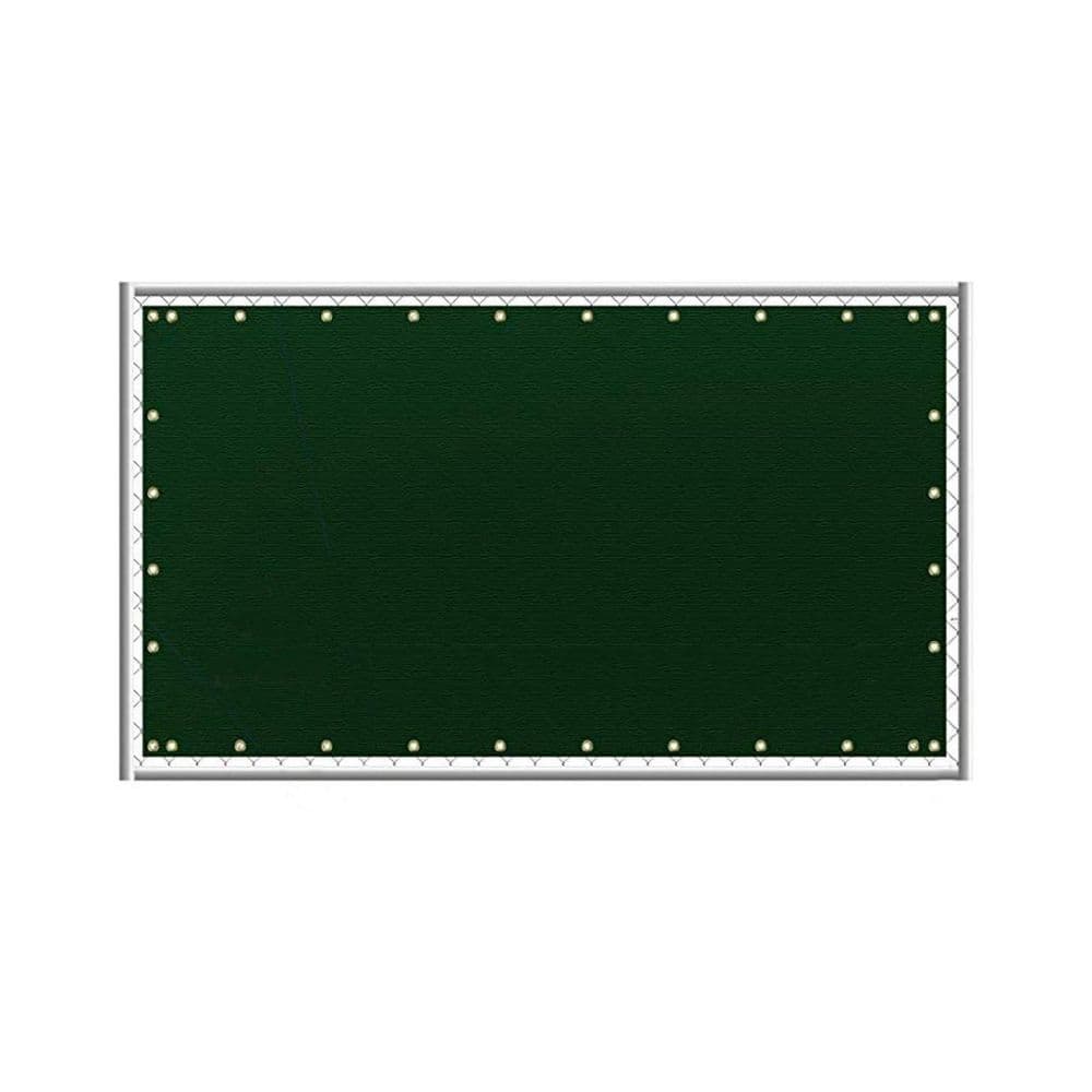 Justincity 6L x 1 in. H Green HDPE Mesh Metal Privacy Screen Decorative ...