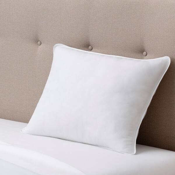 Linenspa Essentials Firm Polyfiber Queen Bed Pillow LSESQQ01FRGM - The ...