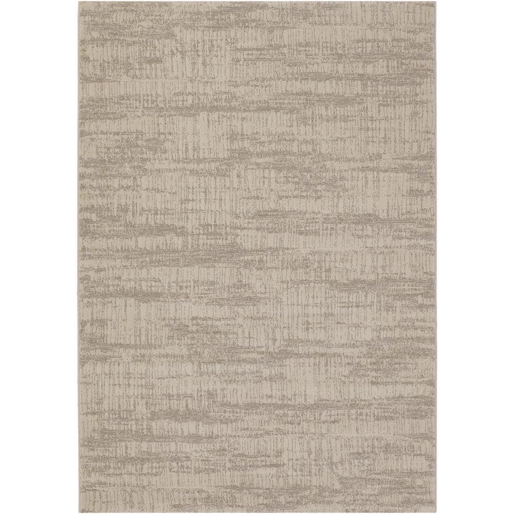 Couristan Everest Graphite Sea Mist 4 ft. x 5 ft. Area Rug 60336323311053T