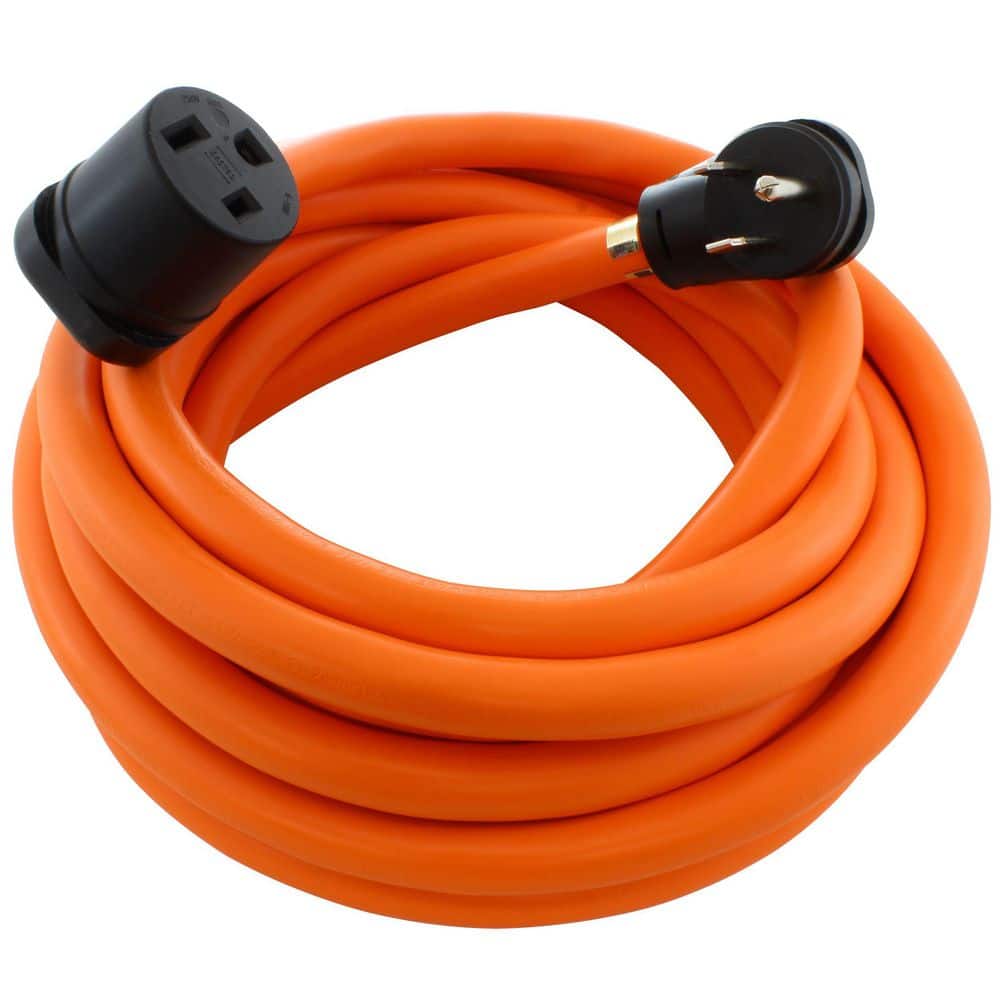 AC WORKS 50 ft. STW 8/3 6-50 Welder Indoor/Outdoor Extension Cord in ...