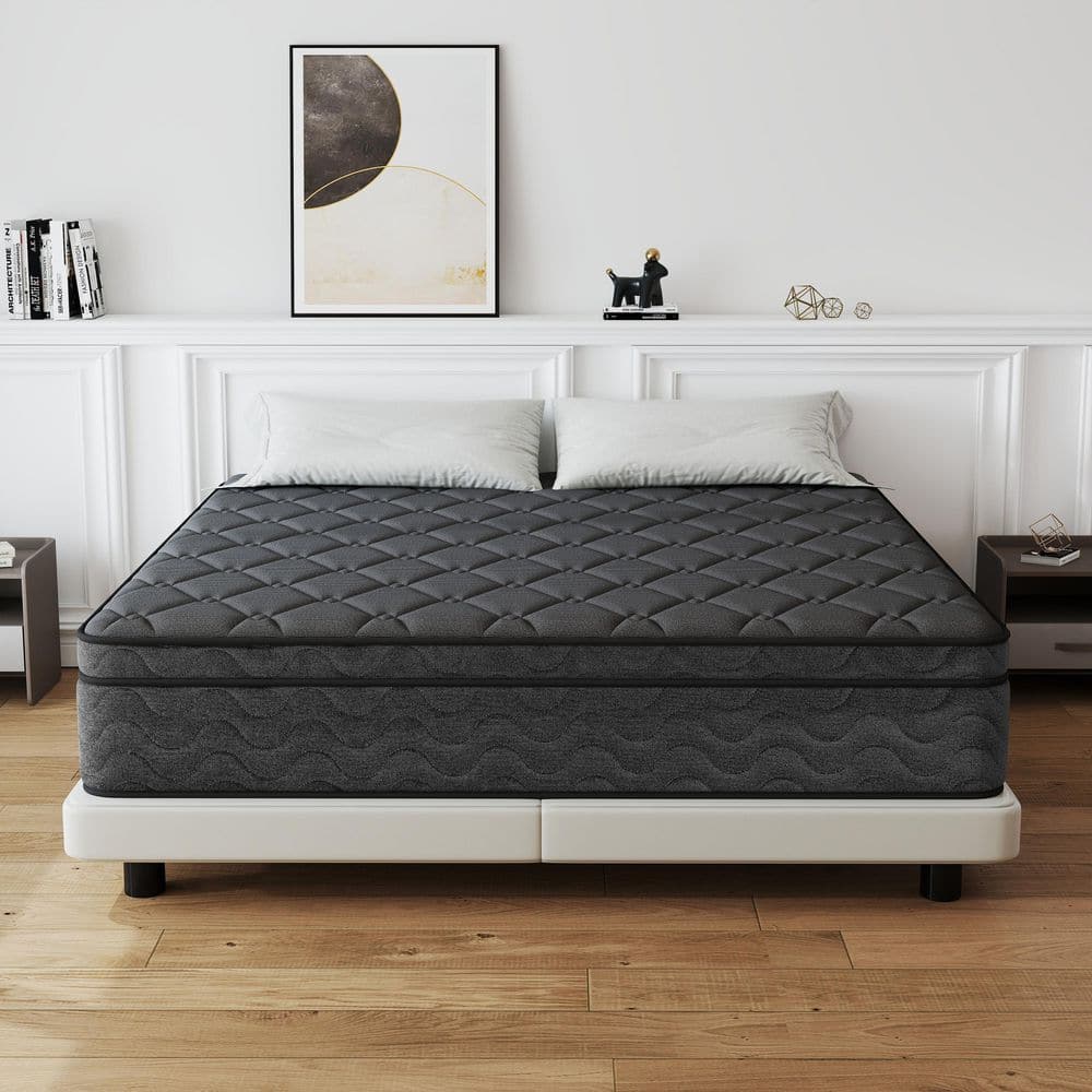CHEVNI Queen Medium Memory Foam 12 in. Bed-in-a-Box Mattress with ...