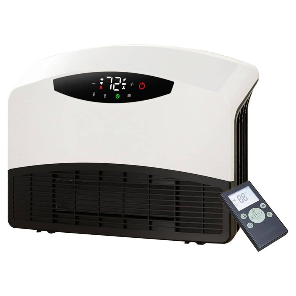 5200 BTU 1500W Smart Wall Heater with WiFi Alexa Remote Control 3 ...