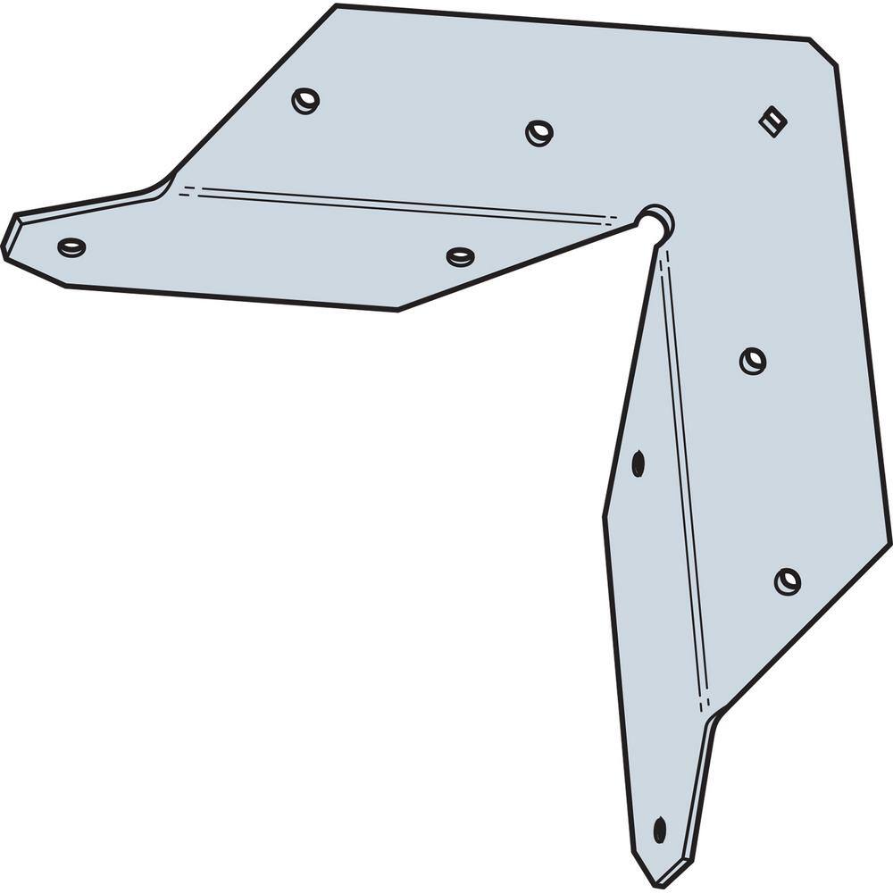 Buy RTA 16-Gauge ZMAX Galvanized Rigid Tie Angle for 2x Nominal Joist ...