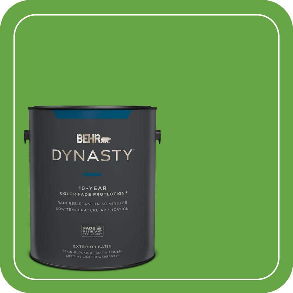BEHR DYNASTY 1 gal. #430B-6 Caterpillar Satin Enamel Exterior Stain ...