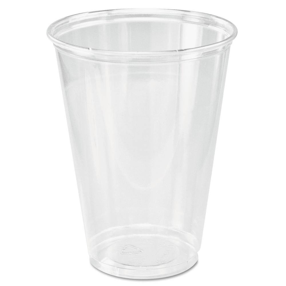 DART 10 oz. Ultra Clear Disposable Plastic Cups, PET, Tall (50/Bag, 20 ...