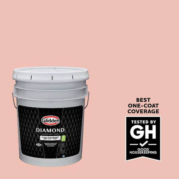 Glidden Diamond 5 gal. PPG1192-4 New Clay Ultra-Flat Interior Paint ...