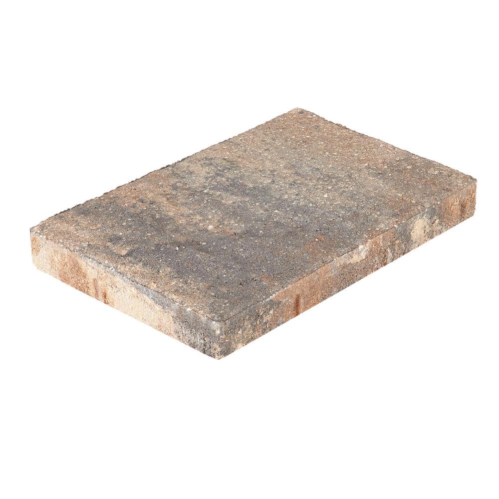 Pavestone Milano Large 11.75 in. x 7.75 in. x 1.25 in. Sierra Blend ...