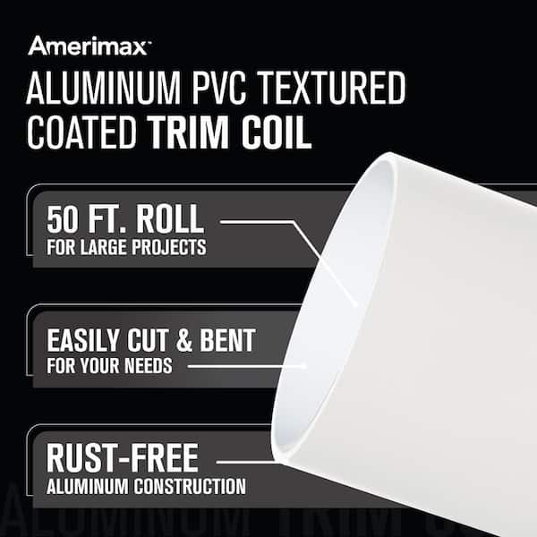 White Aluminum Trim Coil Window Treatment Amerimax Home Products