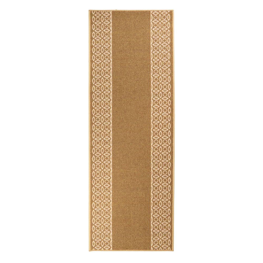 RugStylesOnline Berber Series Beige 26 in. x 26 ft. Your Choice Length ...