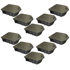 Harris 4 lbs./64 Bars All Weather Rat and Mouse Killer and 6 Locking ...