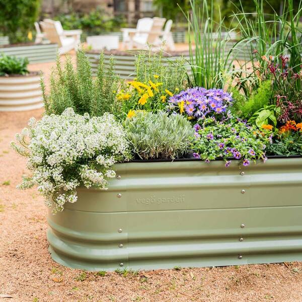 Raised Flower Bed Containers 30 Flower Bed Ideas For Your Garden | BBC