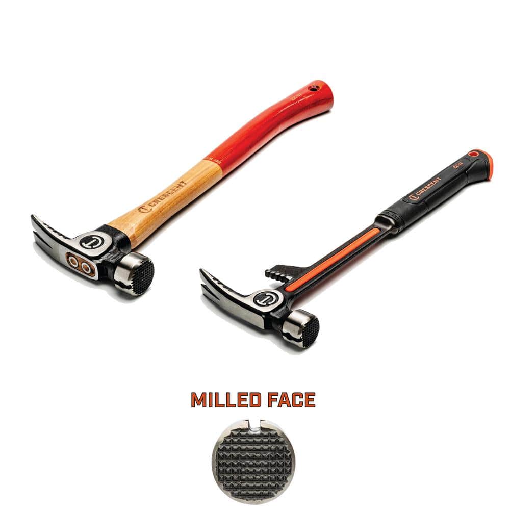 Crescent 22 oz. Wood Framer and Steel Demolition Hammer Set (2-Piece ...