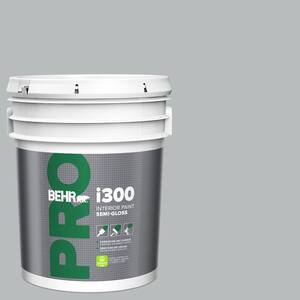 BEHR PRO 5 gal. #PPU18-05 French Silver Eggshell Interior Paint PR33005 ...