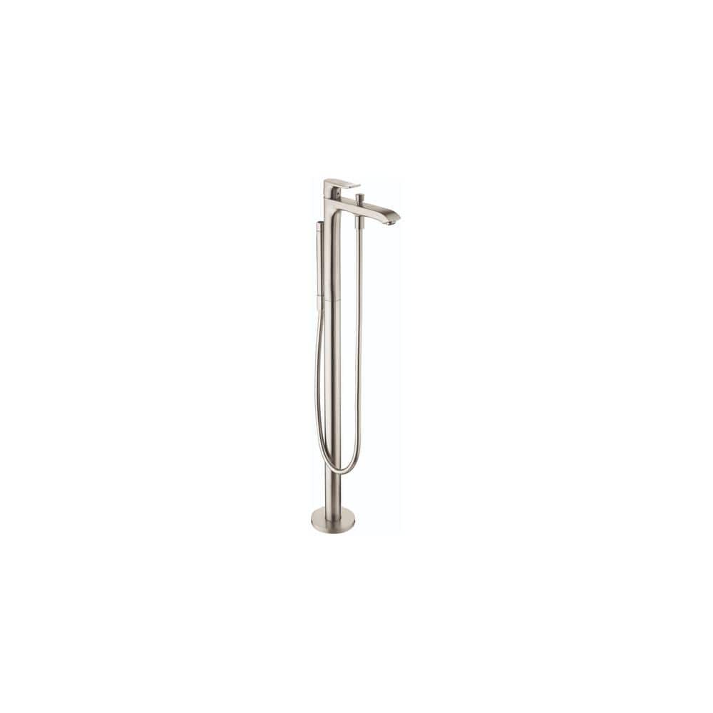 Hansgrohe Metris Single-Handle Freestanding Tub Faucet with Hand Shower ...