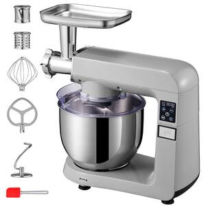 VEVOR 7.4 Qt. 5-In-1 Stand Mixer 660-Watt Multi-Functional Electric ...