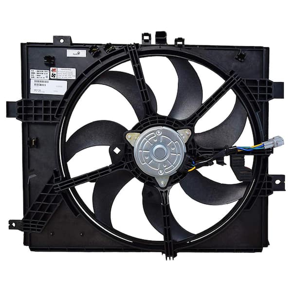 TYC Dual Radiator and Condenser Fan Assembly 623090 - The Home Depot