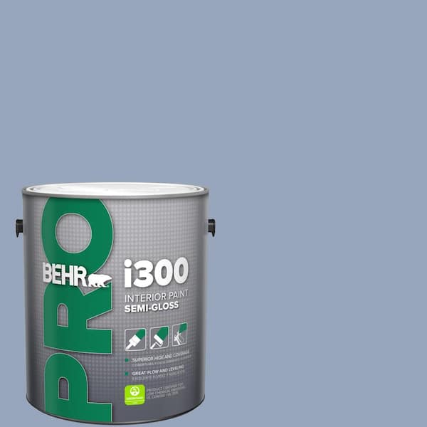 BEHR PRO 1 gal. #590F-4 Cloudberry Semi-Gloss Interior Paint PR37001 ...