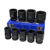 Stark 1 in. Drive Deep Impact Socket Set Cr-Mo 6-Point (1 in. to 2 in ...