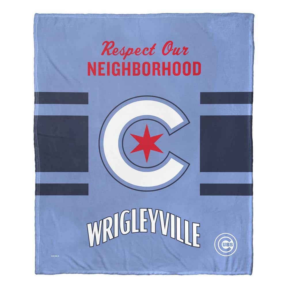 THE NORTHWEST GROUP MLB City Connect Cubs Silk Touch Throw Blanket ...