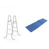 Intex A-Frame Steel Ladder 3-Step 42 in. for Above Ground Pool with 36 ...