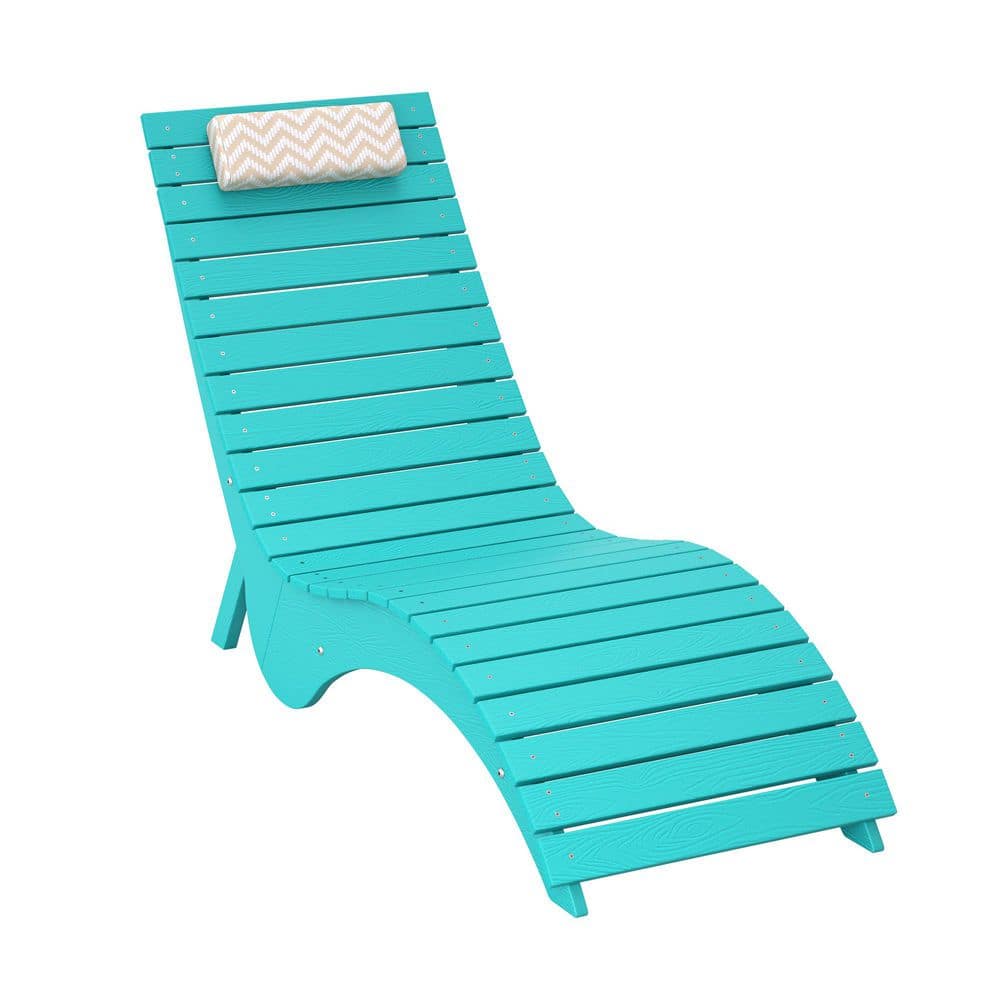 Hotormer Aquawave 59.8 in. Aruba Blue Polystyrene Plastic In-Pool ...