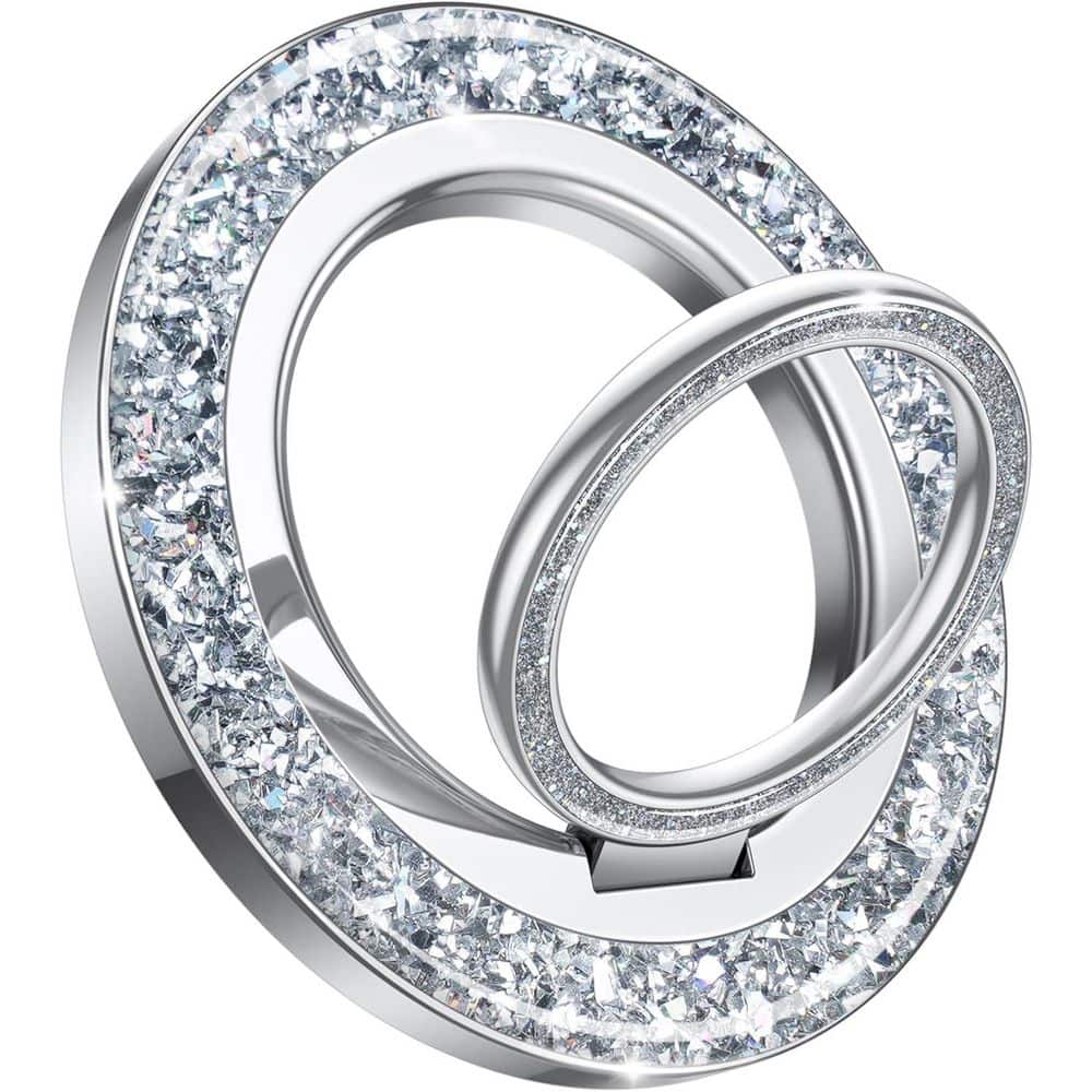 Yichuhaoxi Magnetic Phone Ring Stylish Twinkle Ring Holder Stand in ...