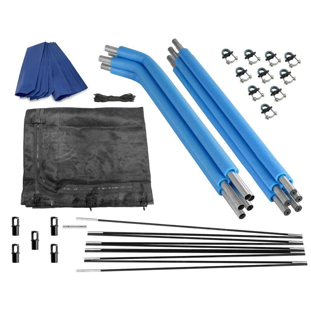 Upper Bounce Machrus Upper Bounce 15ft. Round Trampoline Safety ...