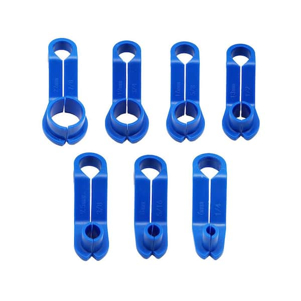 Oyezvary 7-Piece Fuel Line Disconnect Tool Set, 1/4 to 7/8 in. Quick ...