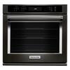 KitchenAid 27 in. Single Electric Wall Oven Self-Cleaning with ...
