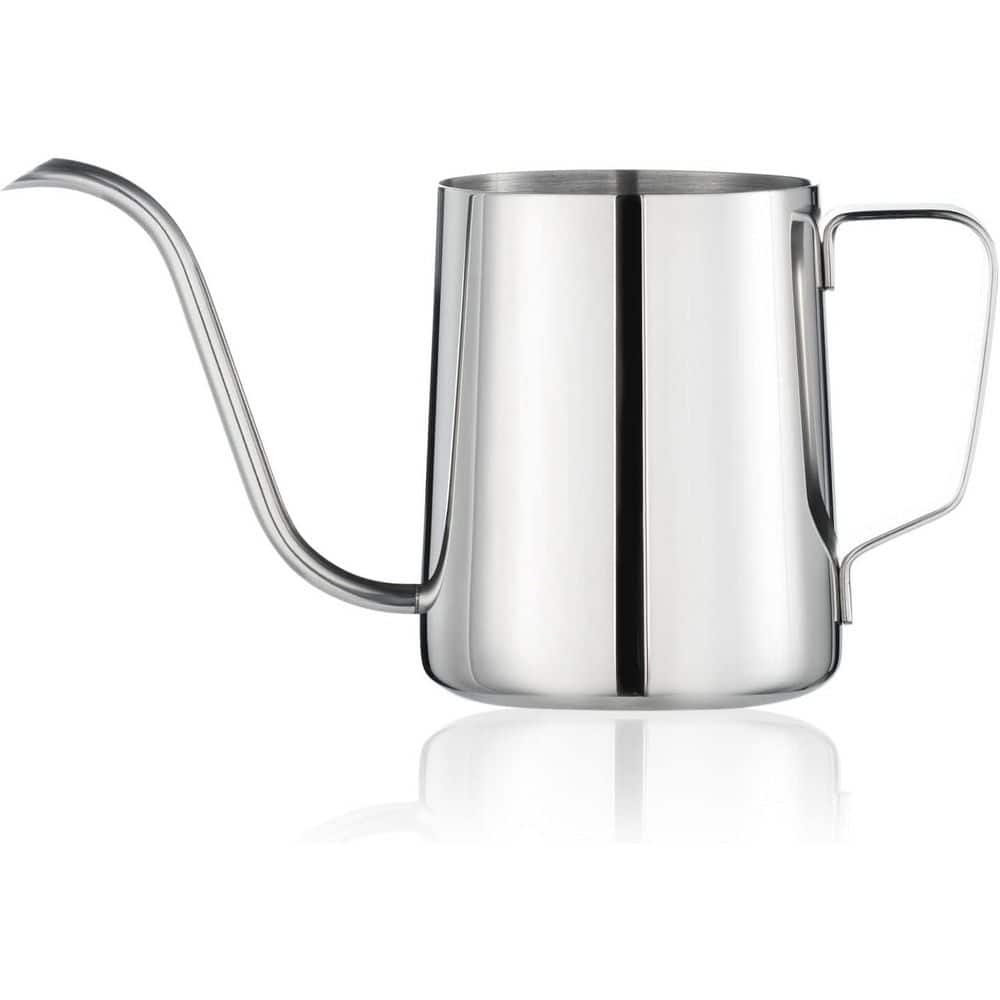 Primehome 12 oz. Silver Watering Can Detachable Sprinkler Head ...