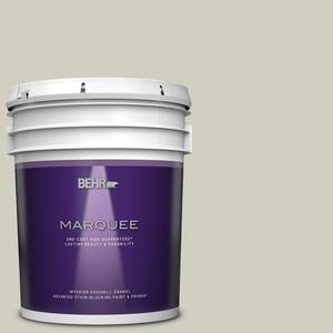 BEHR MARQUEE 1 qt. #N350-2 Sawgrass Semi-Gloss Enamel Exterior Paint ...