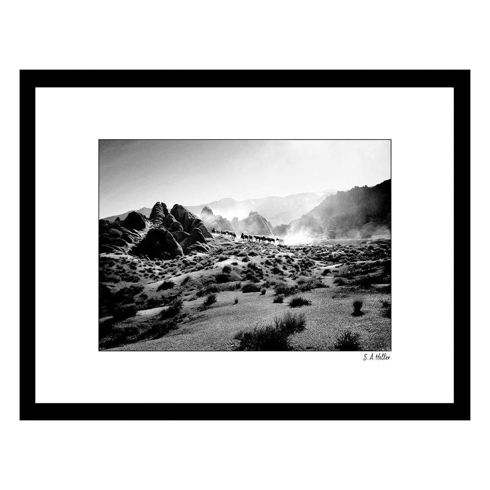Heller Photography dusty trail Framed Printed Photograph by Steven A ...