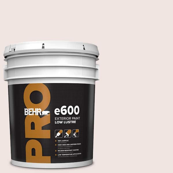 BEHR PRO 5 gal. #700A-1 Pastel China Low Luster Exterior Paint PR62005 ...