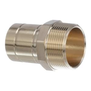 Viega ProPress 1-1/2 in. Press x 1-1/2 in. MPT Zero Lead Bronze Adapter ...