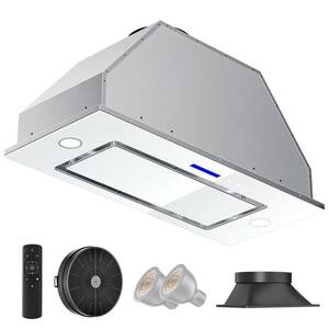 Streamline 36 in. Torricelli Ductless Insert Range Hood in Brushed ...