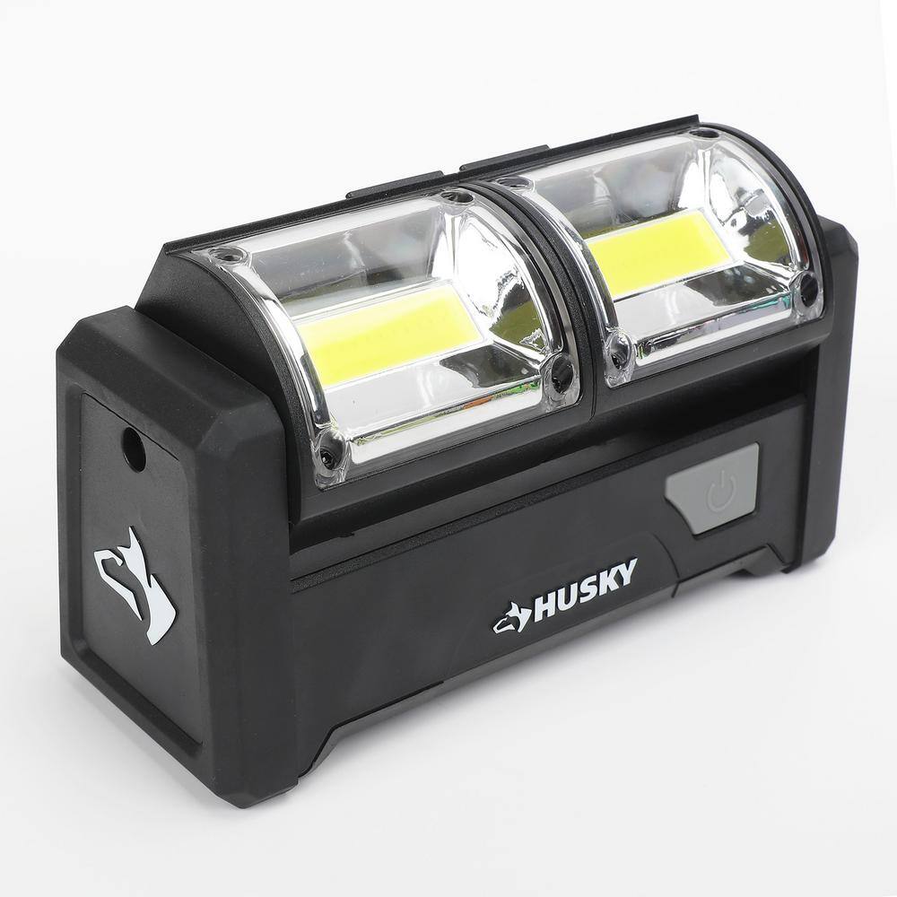 Husky 500 Lumens LED Dual-Panel Utility Light 99877