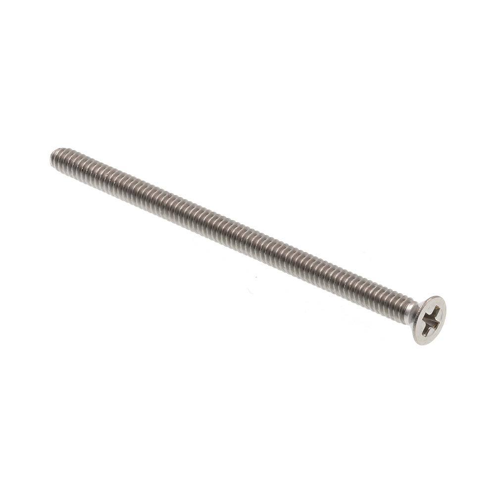 Prime-Line #4-40 x 2 in. Grade 18-8 Stainless Steel Phillips Drive Flat ...