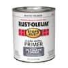 Rust-Oleum Stops Rust 1 qt. Flat White Clean Metal Primer (2-Pack ...