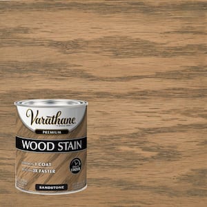 Varathane 1 qt. Fogstone Premium Fast Dry Interior Wood Stain 369858 ...