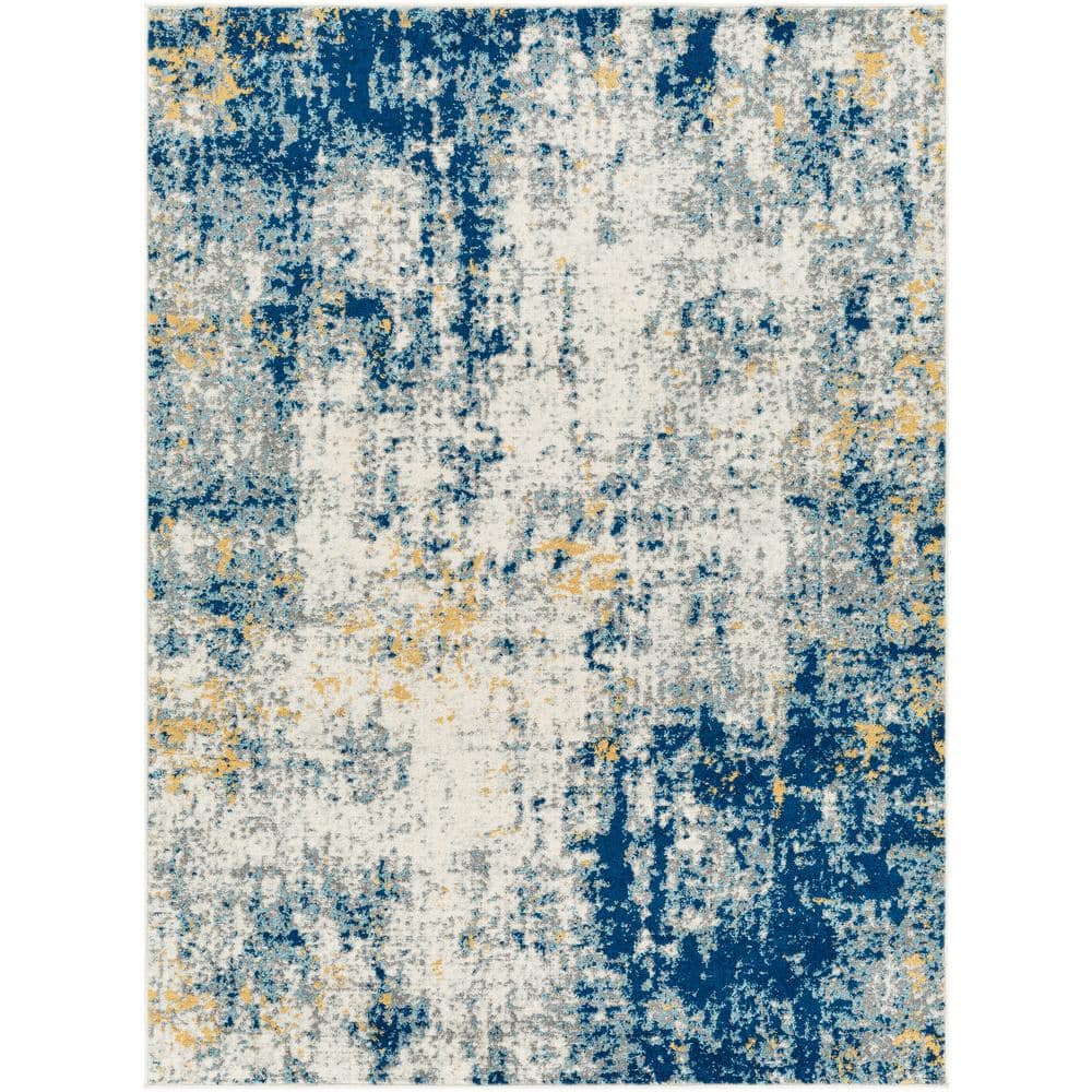 Artistic Weavers Judith Blue 9 ft. x 12 ft. Modern Indoor Area Rug ...
