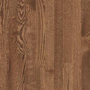 Bruce Take Home Sample - Plano Low Gloss Gunstock Oak Solid Hardwood Flooring BR-365515 - The ...